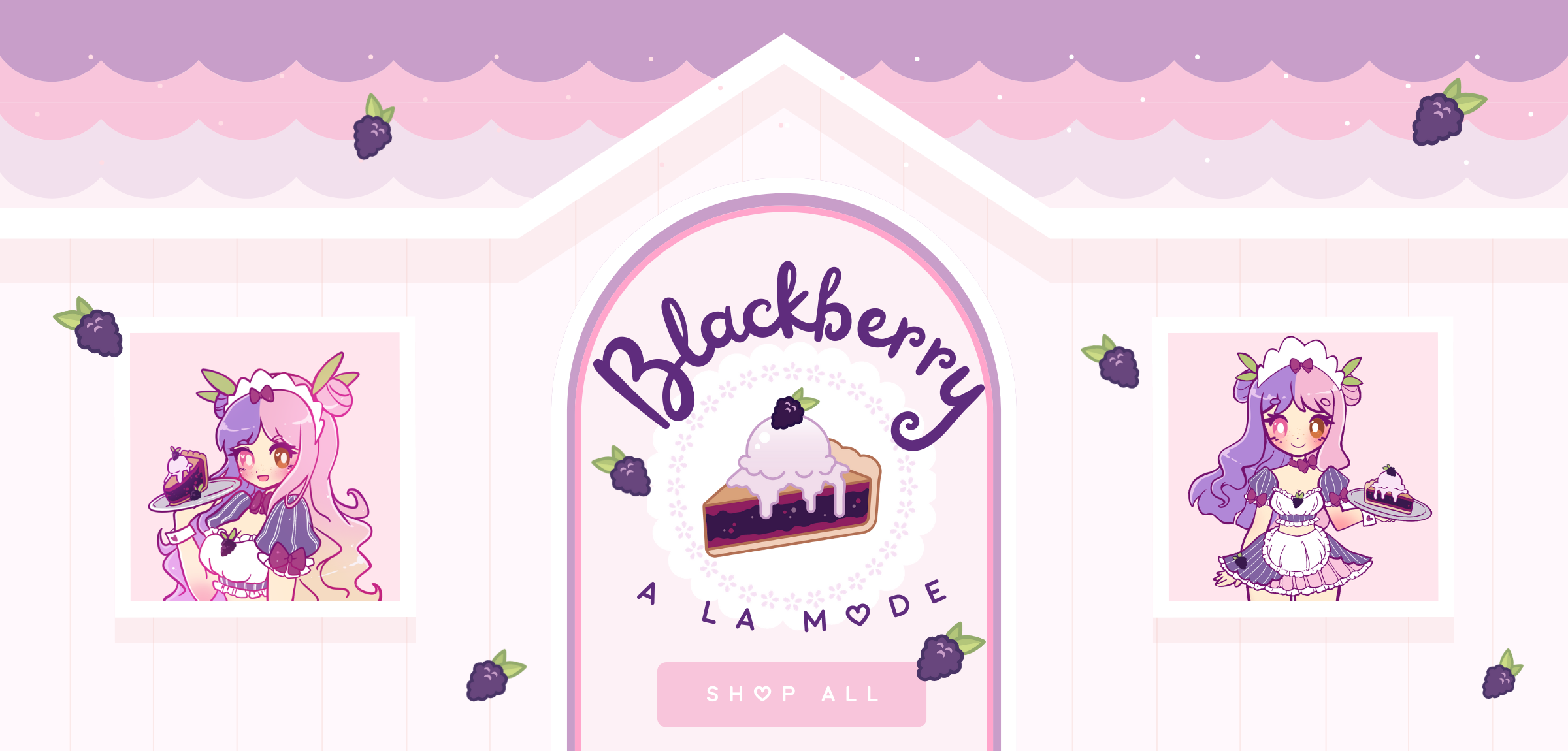 Blackberry a La Mode